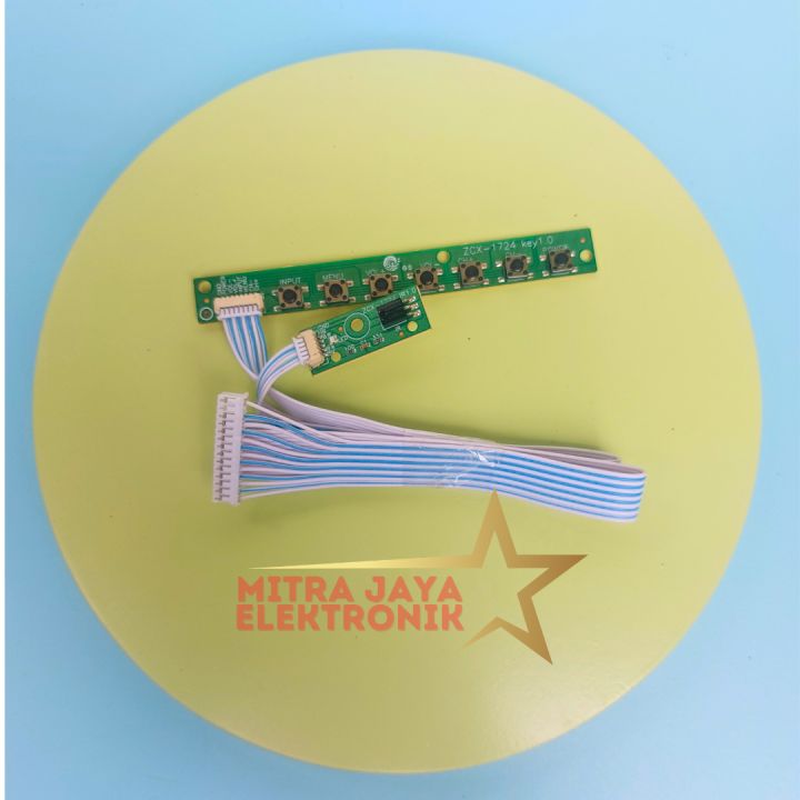 Tombol Menu Sensor TV LCD LED TV Universal | Lazada Indonesia