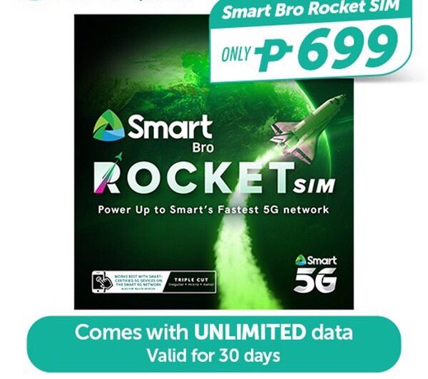 ROCKET SIM / GOMO SIM WITH 30 DAYS UNLI DATA | Lazada PH