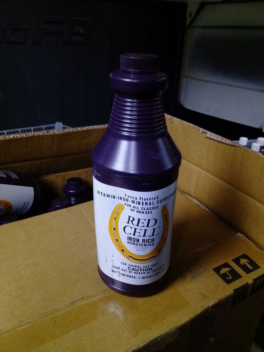 Red cell iron Rich homogenized selenium biotin for animals use only ...