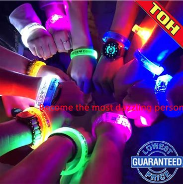 Rechargeable concert LED luminous braceletactivity atmosphere lamp ...