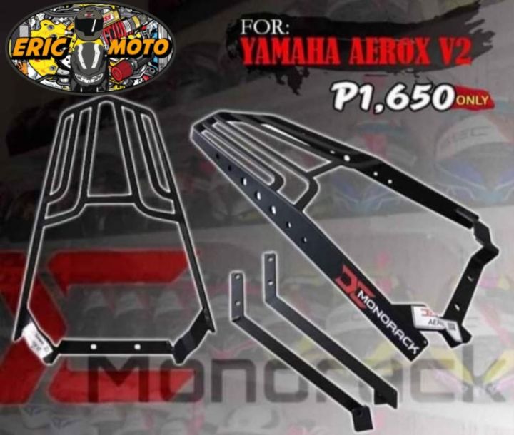 yamaha aerox 155 v2 dc monorack top box bracket | Lazada PH