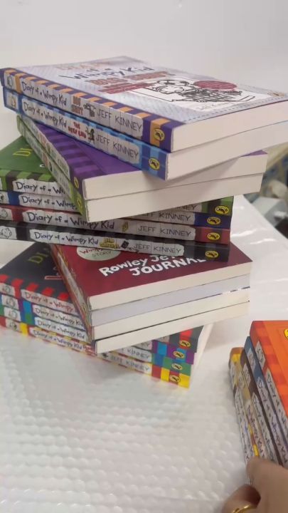 24 Books Boxed Set Diary Of A Wimpy Kid Collection Comic Book English ...