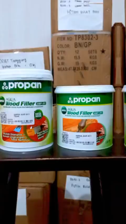 Dempul Kayu Waterbased Propan / Impra Aqua Wood Filler AWF-911 1Kg ...