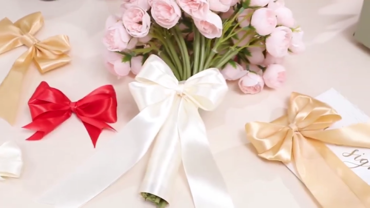 （50 Yards/Roll）1 inch Satin Ribbon Double Edge Decorative Packaging ...