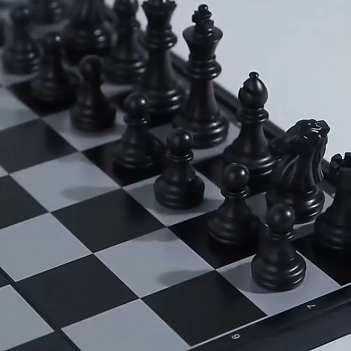 Magnetic Chess Board Set Foldable Portable Chess kids and Adult ...