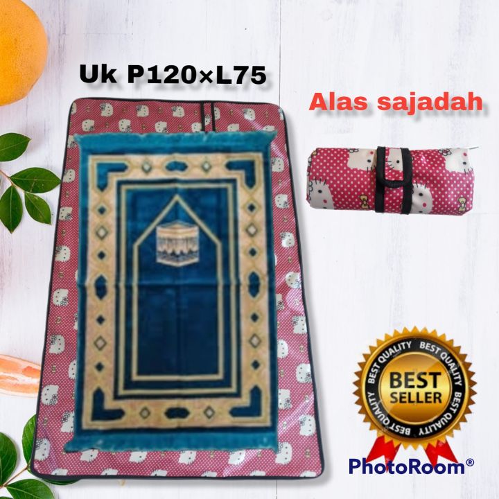 TIKAR ALAS SAJADAH TIKAR MINI ALAS SAJADAH ANTI AIR UKURAN 75X120 ...