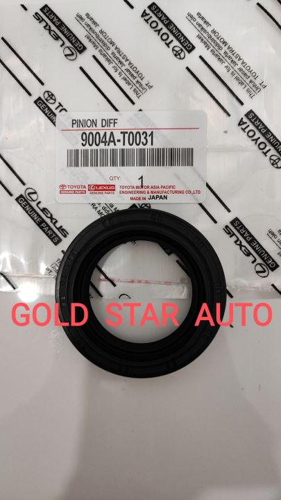 OIL SEAL GARDAN PINION BELAKANG TOYOTA HILUX DOUBLE CABIN FORTUNER ...