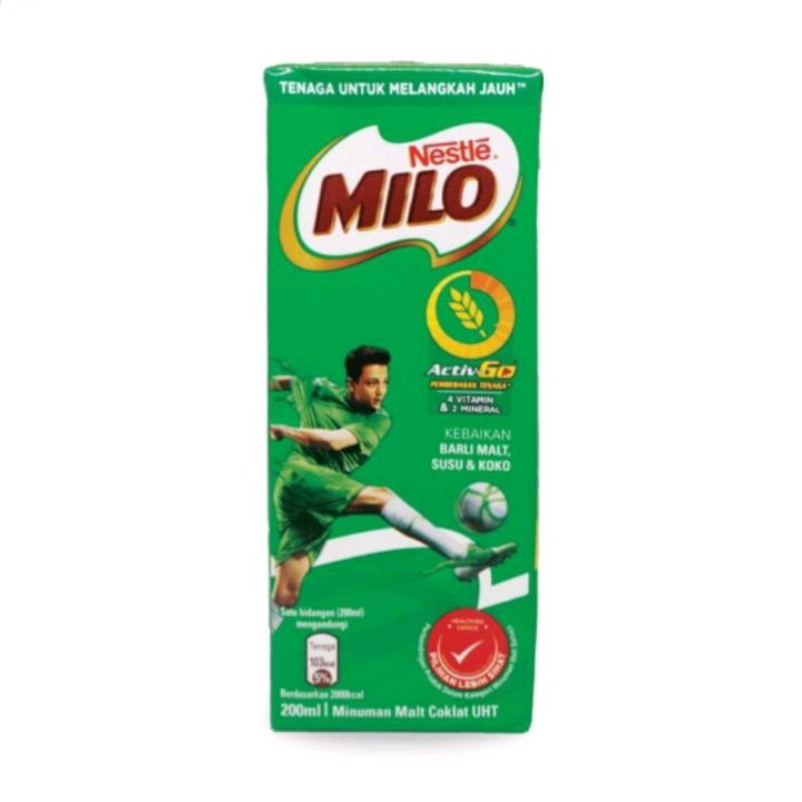 Nestle MILO Activ-Go 200ml / MILO Kotak 200ml | Lazada