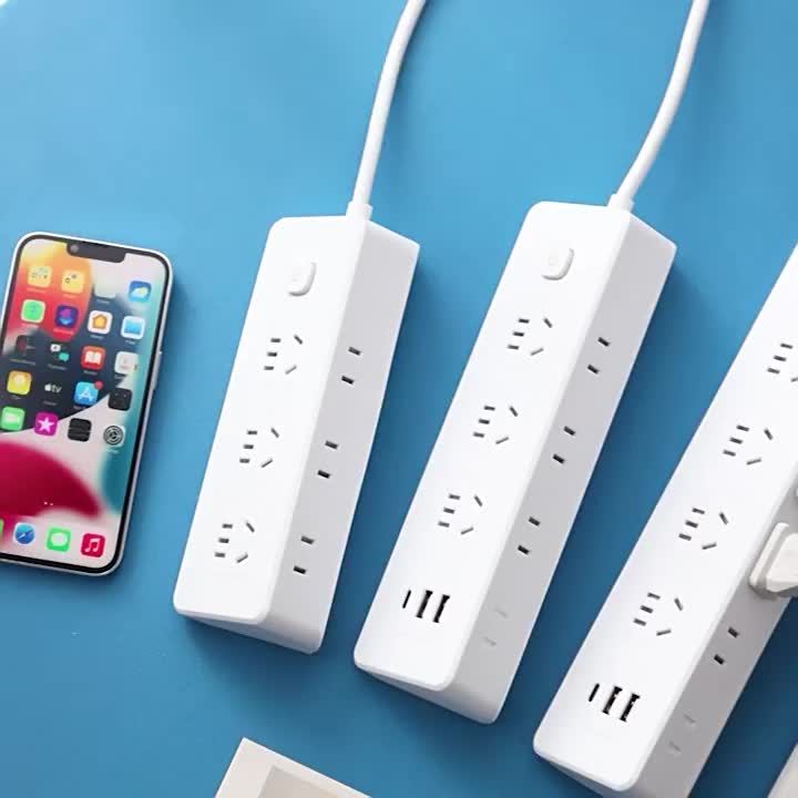 Soket Jalur Kuasa Pelbagai fungsi USB Jalur Kuasa Asrama Berbilang ...