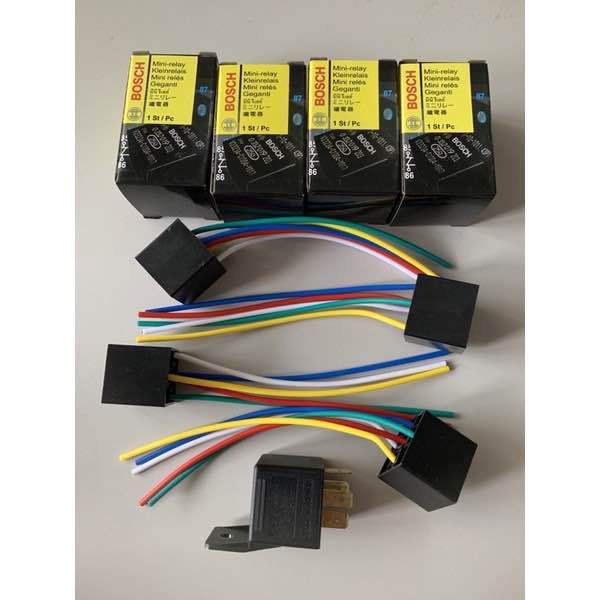Bosch Relay 12V + Socket (Set) | Lazada PH