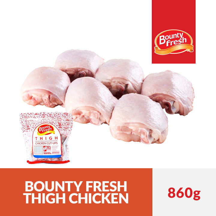 Bounty Fresh Thigh Chicken Cut-ups (860g) | Lazada PH