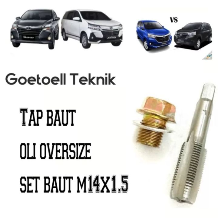 [COD]Tap Baut Oli Oversize Motor M14×1.5 set baut 19 bisa untuk mobil ...