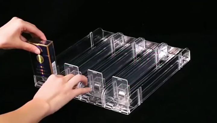 1 Set 28.5cm Rak rokok acrylic magnet Pusher rokok akrilik Rak rokok ...