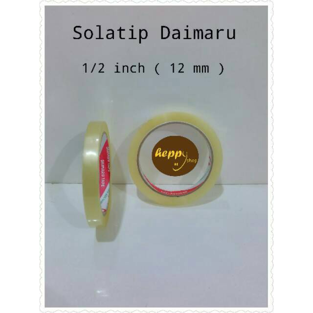Solatip / Isolasi Daimaru 1/2 inch | Lazada Indonesia