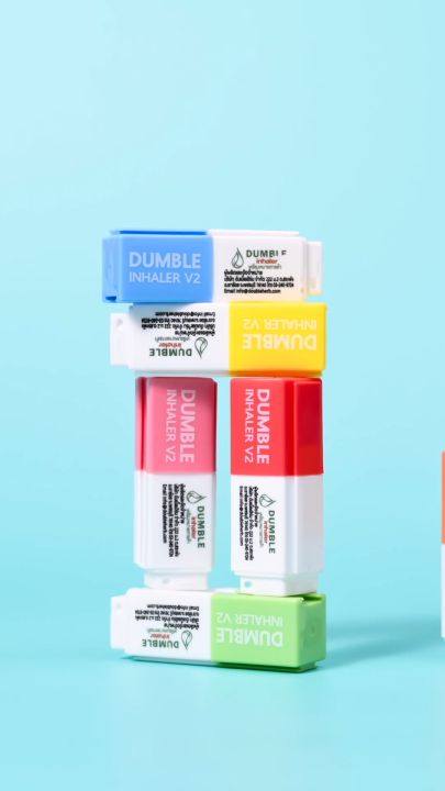 Dumble Inhaler V2 ยาดมดัมเบิ้ล วีทู 6 สี เลือกสีได้ | Lazada.co.th