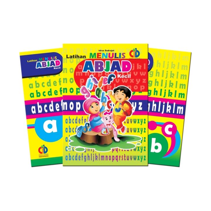 Latihan Menulis Abjad Kecil Dan Kapital / Buku Belajar Menebalkan Huruf ...