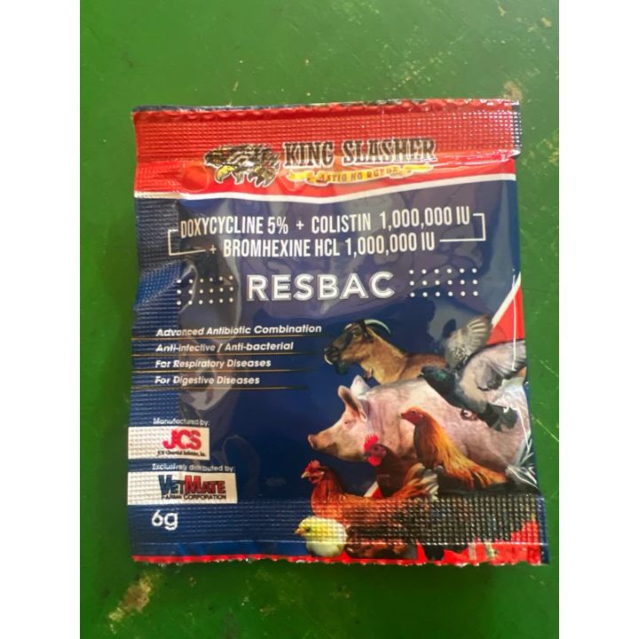 RESBAC 6g sachet, for veterinary use only | Lazada PH