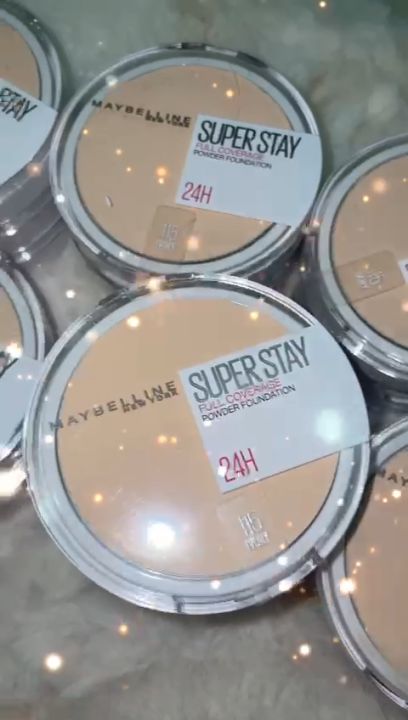Maybelline Superstay 24H Full Coverage Powder foundation 115 Ivory ...