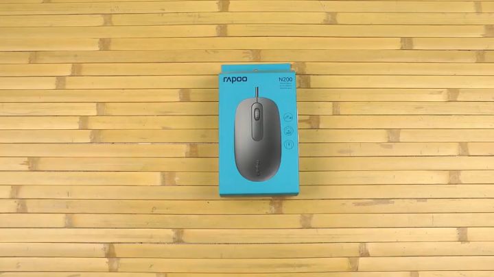 Rapoo N200/N1600/N1200 Wired Mouse 1000 DPI Optical USB Entry Level ...