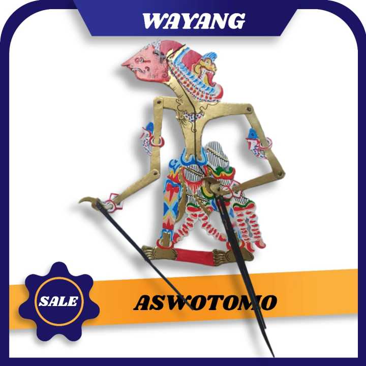 ASWATAMA ASWOTOMO TOKOH WAYANG KULIT WAYANG MAINAN | Lazada Indonesia