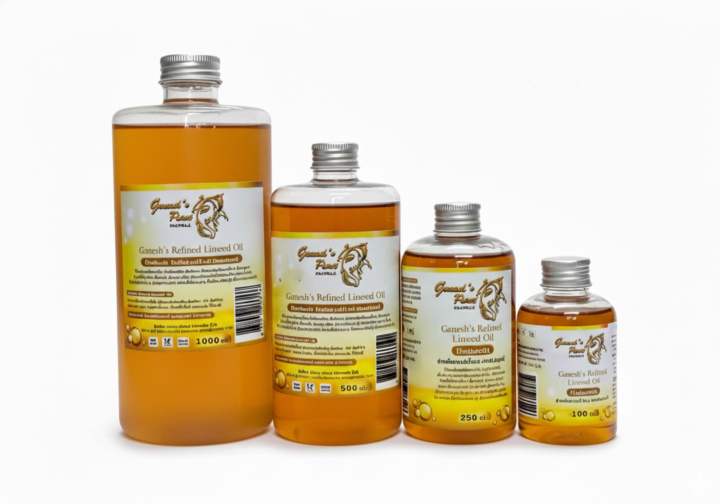 Linseed oil ตราคเณศ น้ำมันลินสีด | Lazada.co.th