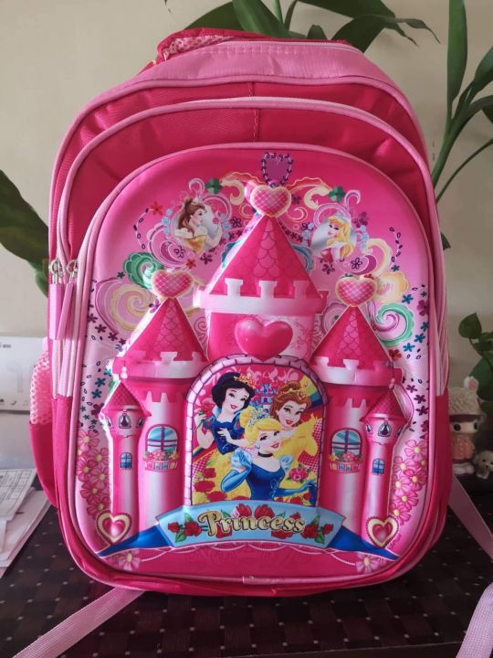 Backpack school bag 16”inches 3D character cutebags/emboossed cartoon ...