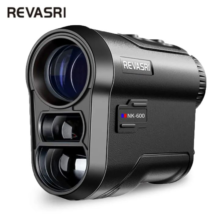 REVASRI Golf Laser Rangefinder 600M Rechargeable Battery,Slope and Flag Pole Lock Vibration for ...