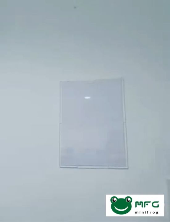 【COD】A4 A5 Clear Acrylic Wall Frame Paper Holder Poster Photo Display ...