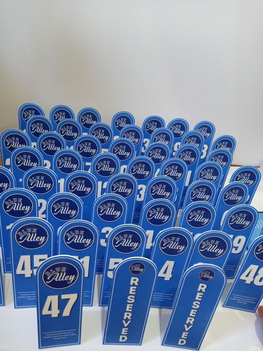 table number Standee sintra board | Lazada PH