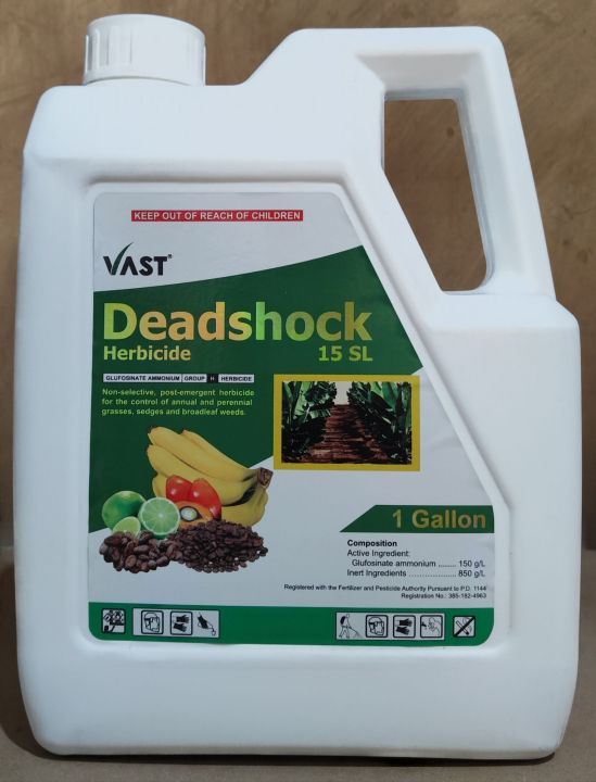 Deadshock Herbicide - 1 Gallon /Glufosinate Ammonium | Lazada PH