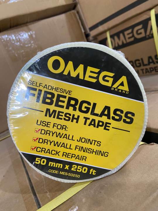 Fiber Mesh Tape 250ft x 50mm OMEGA | Lazada PH