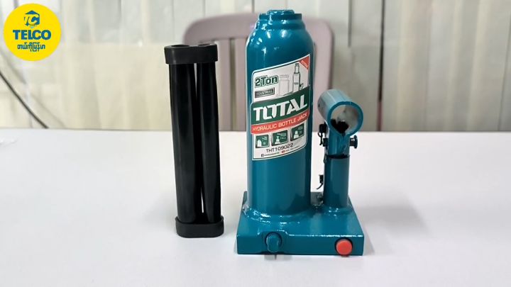 Total Hydraulic Bottle Jack (2/4/6/10/12 Ton) | Lazada