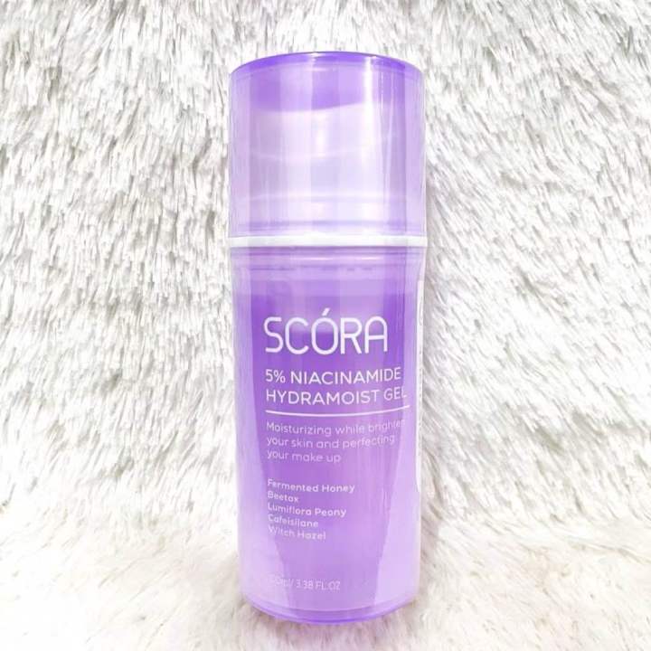SCORA 5% NIACINAMIDE HYDRAMOIST GEL MOISTURIZER BRIGHTENING WAJAH 100ML ...