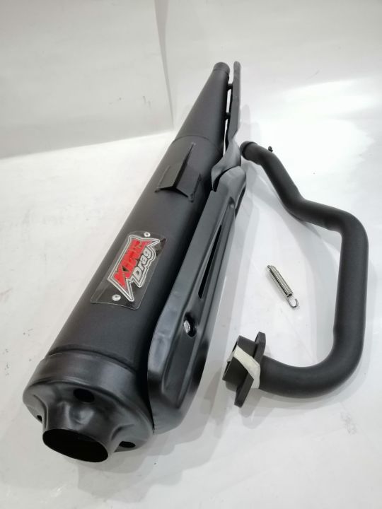 EXHAUST LC135 V1- V7 4s & 5s STANDARD RACING KING DRAG EKZOS MUFFLER LC135 v1 v2 v3 v4 v5 v6 v7 ...