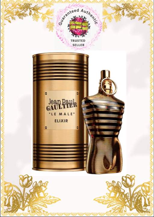 Jean Paul Gaultier JPG Le Male Elixir Parfum 125ml/200ml for Men ...