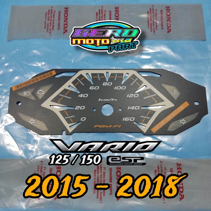 Papan layar tampilan display indikator speedometer Vario 125 150 led ...
