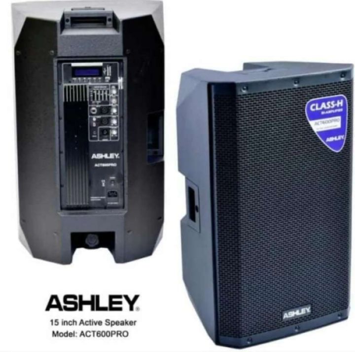 Speaker Active Ashley 15 Inch ACT600 Pro Satu Pasang 2 Unit | Lazada ...