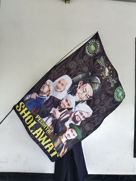Bendera Majlis sholawat Murah, Bendera Sholawatan uk 150 x 100 | Lazada ...