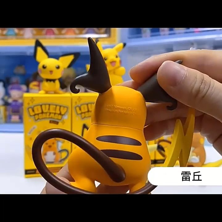 Mô hình Lovely Pokemon Langbowang chính hãng gồm Pichu, Pikachu, Raichu ...