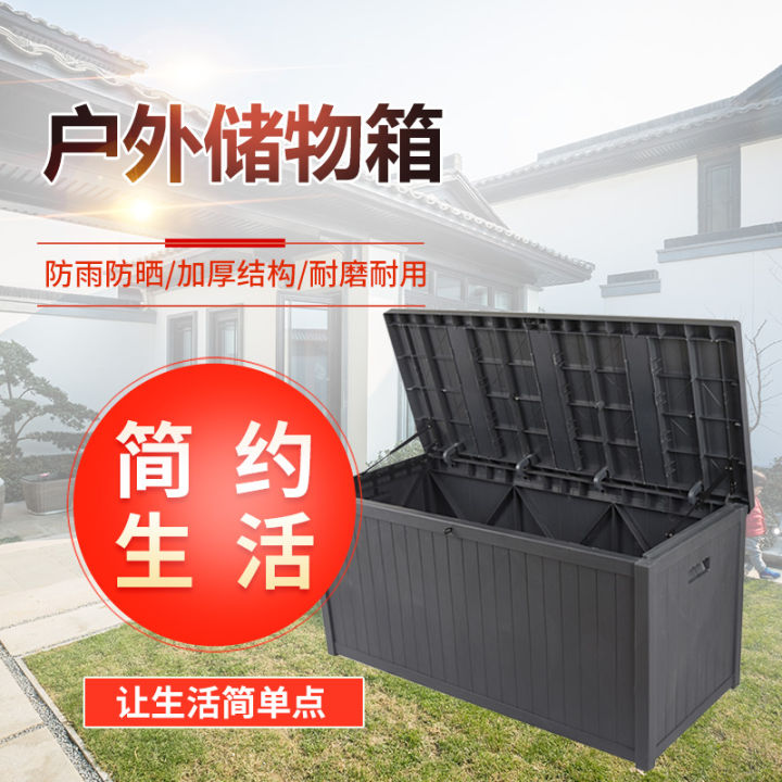 Outdoor Storage Box Garden Roof Storage Cabinet Courtyard Balcony ...