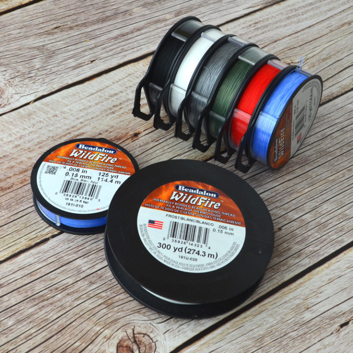 Beadalon Wildfire Wildfire Jewelry Beaded Inelastic Abrasion Resistant ...