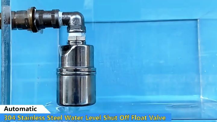 1/2" Floating Ball Valve Automatic Water Level Control Valve Auto Shut ...