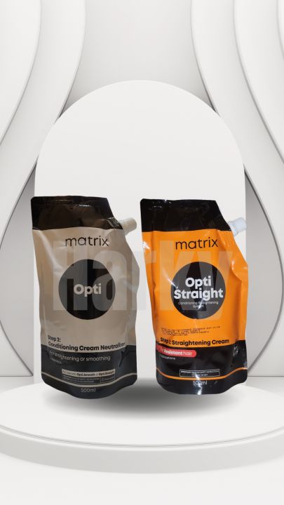 Matrix Optistraight Resistant Step 1 dan Step 2 Neutalizer Obat ...