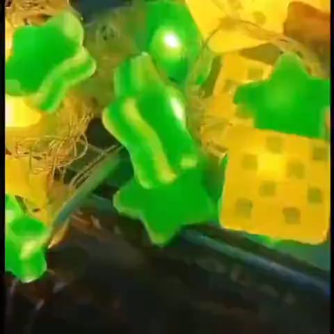 Lampu Raya Ketupat LED Ramadan Light Eid Star Moon Fairy String Light ...