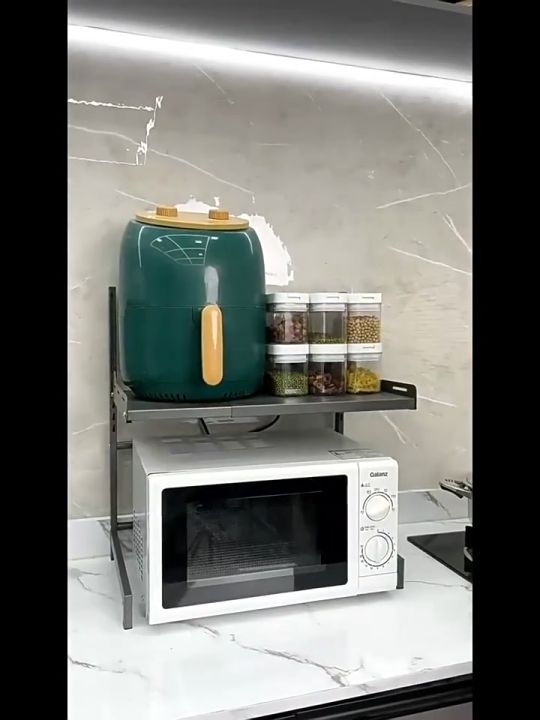 Ecoweave Extendable Kitchen Rack Organizer Condiment Seasoning Storage ...