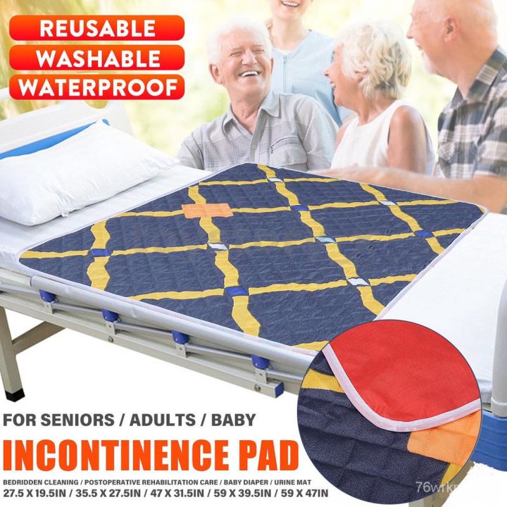 Oversized Adult Elderly Washable Urine Pad Old Man Nursing Pad ...