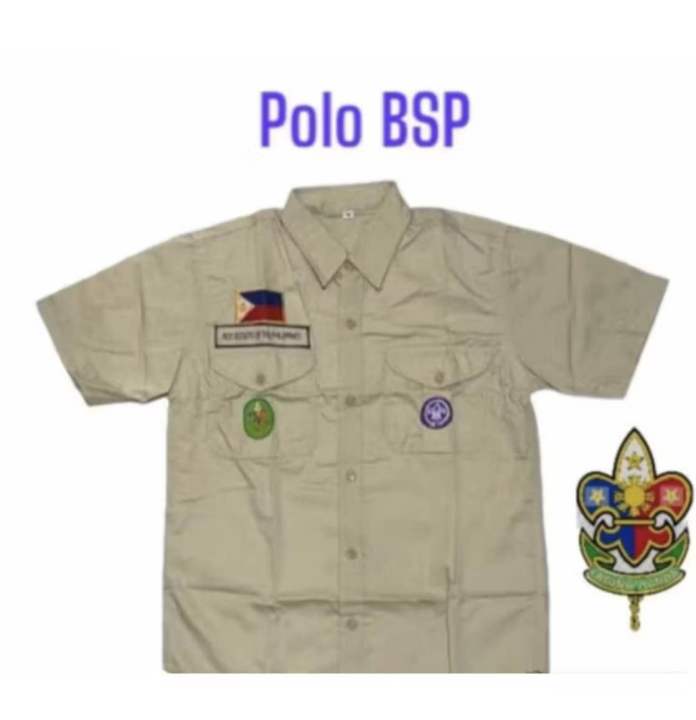 BSP Scouting Polo Uniform for Kids to Adult-Durable and Comfortable ...