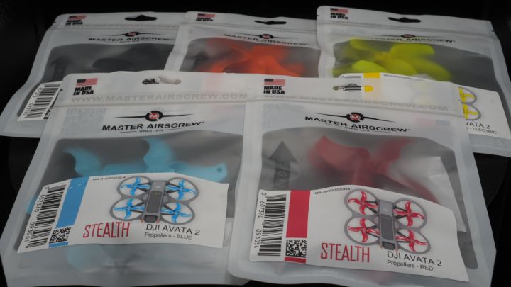 Master Airscrew STEALTH Upgrade Propellers for the DJI Avata 2 | Lazada ...