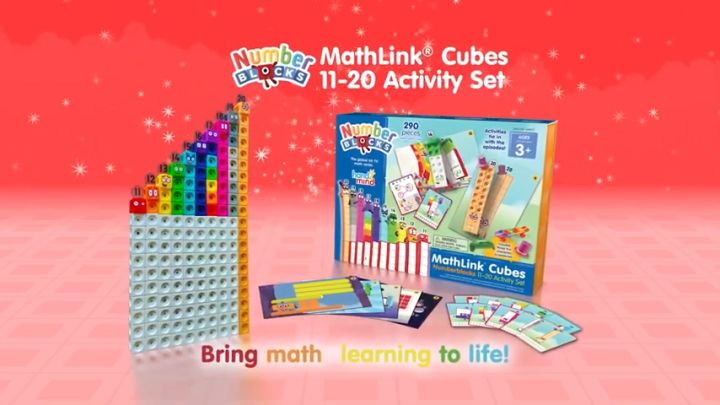 Hand2mind In94477 Mathlink® Cubes Numberblocks 11 20 Activity Set Lazada Singapore
