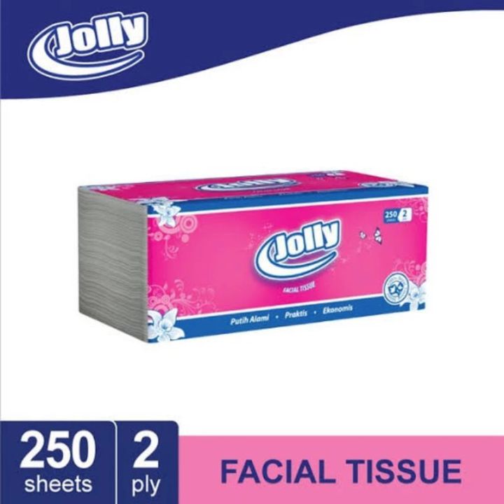 Jolly Tissue kering 2 Lapis isi 250lembar | Lazada Indonesia